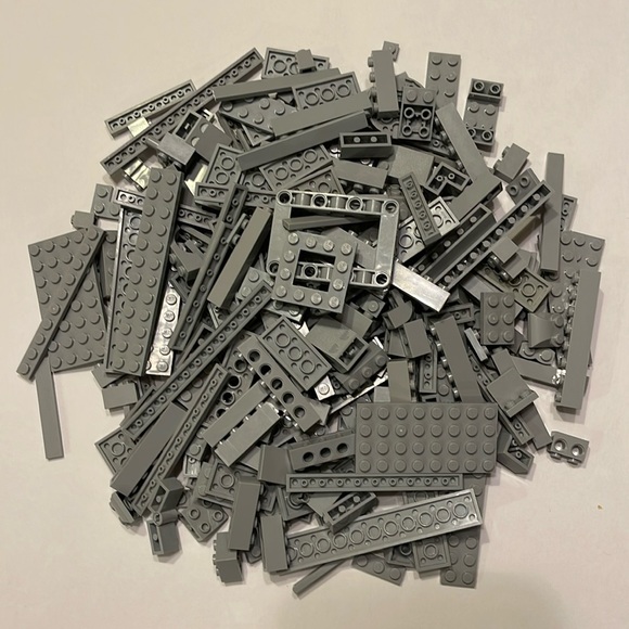 Lego | Toys | Lego Blocks 25 Pieces Gray | Poshmark